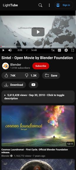 LightTube: An alternative YouTube front end written in ASP.NET ...