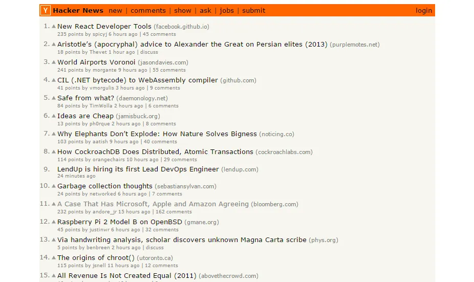 Great Hacker News Alternatives: Top Social News & News Readers in 2024 | AlternativeTo