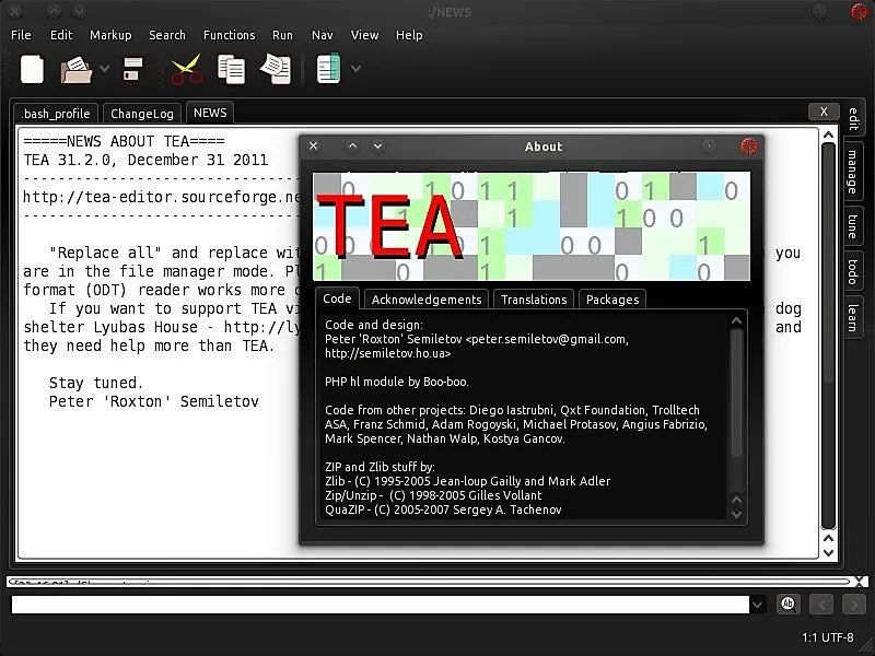 TEA Alternatives: Top 12 Text Editors & IDEs | AlternativeTo