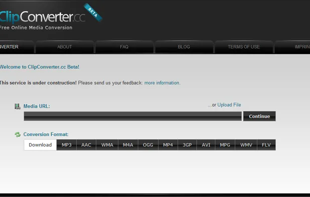 ClipConverter.cc: Online video converter that can also convert and ...