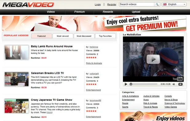 Megavideo: Was a leading online video community | AlternativeTo