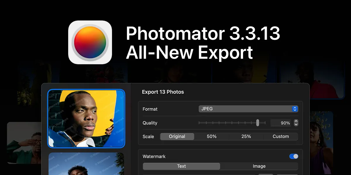 Photomator brings enhanced export preview, watermarking tool, and Quick ...