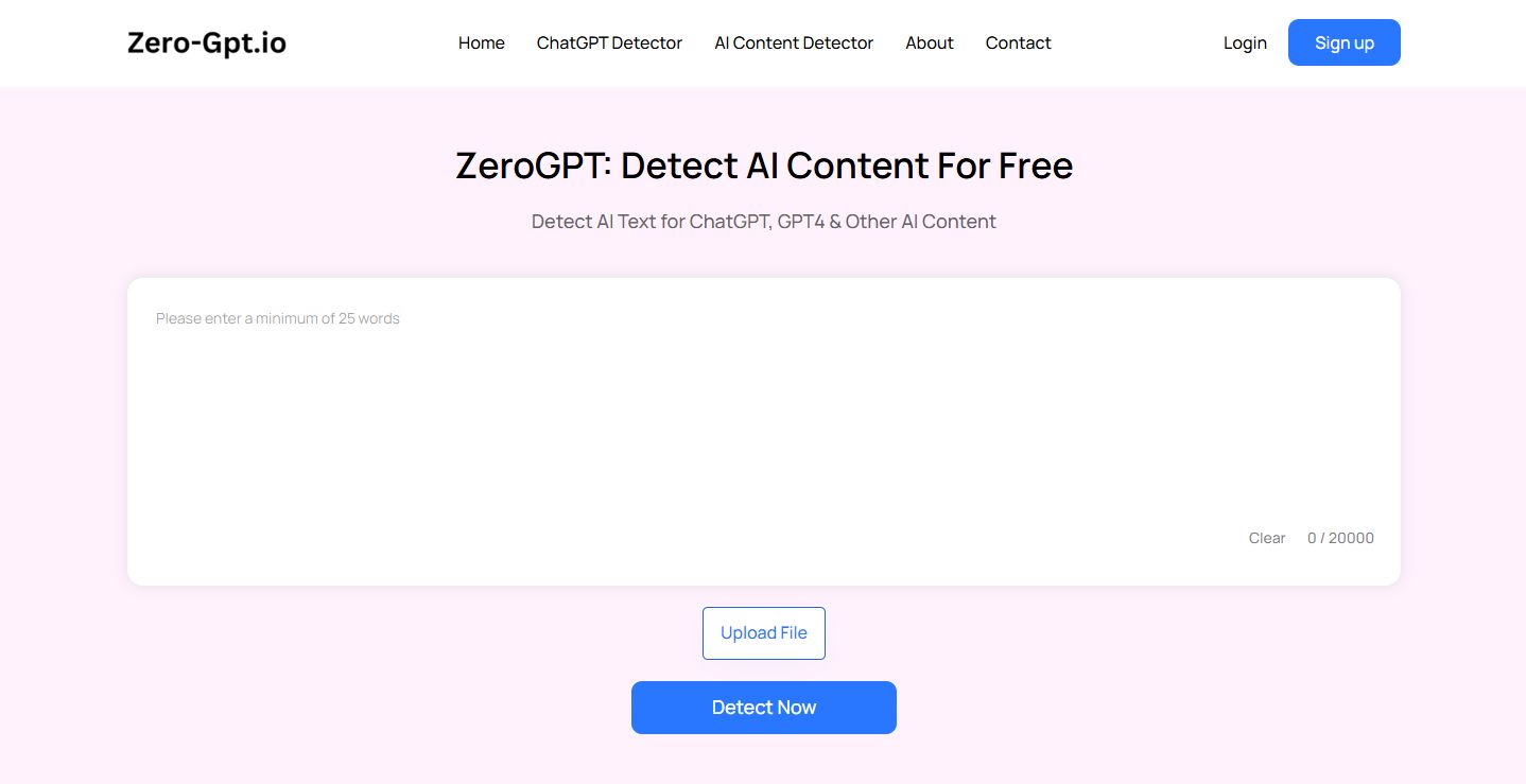 Zero-GPT.io: Advanced AI-Generated Text Detection Tool | AlternativeTo