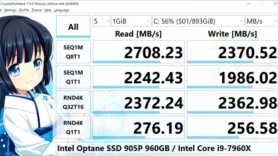 CrystalDiskMark: Compact hard drive benchmark utility with large, simple, and easily readable ...