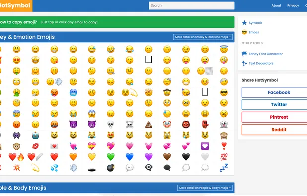 Copy and Paste Emoji Alternatives - Explore Similar Sites & Apps ...