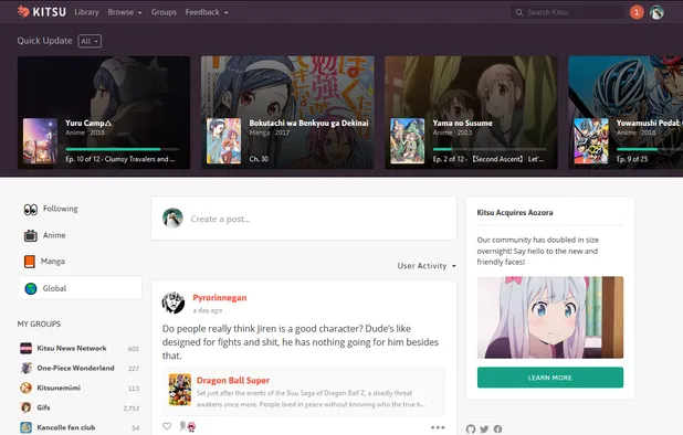 Kitsu: The easiest way to track, share and discover new anime and manga ...