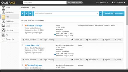 Calibrace: Networked recruitment and selection engine that combines ...
