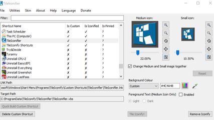 TileIconifier: Creates tiles for any Windows 8.1 and Windows 10 Start ...