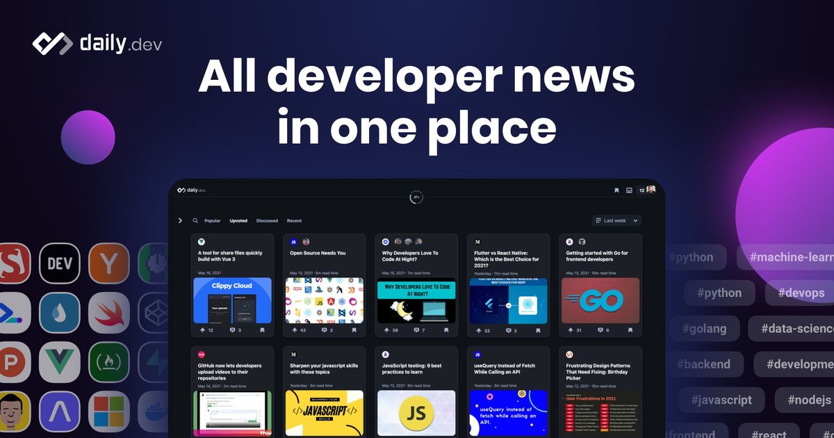 daily.dev Alternatives and Similar Apps | AlternativeTo