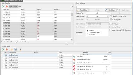 CoSMOS: Advanced Memory Scanner and Gamehacking Tool | AlternativeTo