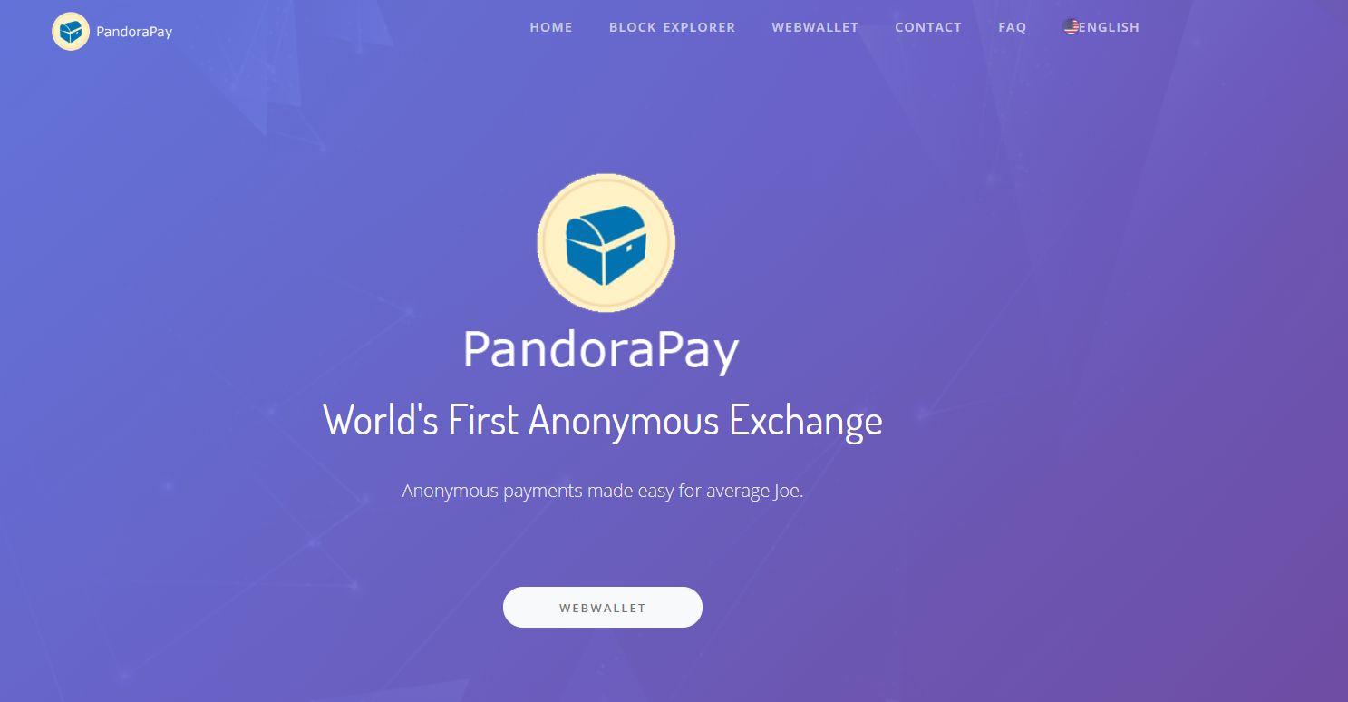 PandoraPay: Anonymous Peer-To-Peer Exchange. Anonymous payments made ...