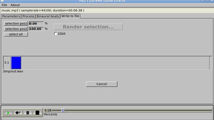 PaulStretch: This is a program for stretching the audio | AlternativeTo