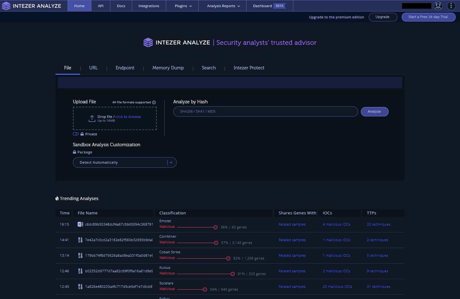 Intezer Analyze Alternatives: 25+ Anti-Virus Apps | AlternativeTo