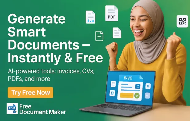 Free Document Maker: Create, edit, generate, and convert documents ...