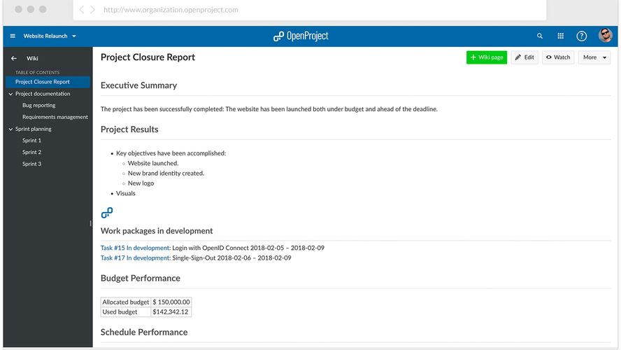 OpenProject: Construct a collaborative project landscape with open ...