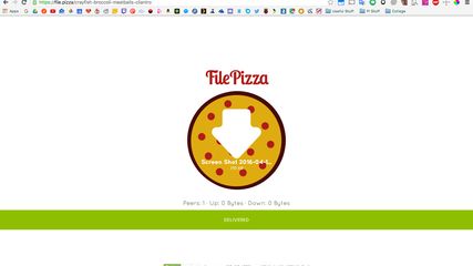 FilePizza: Open source application used to transfer file via WebRTC and WebTorrent. | AlternativeTo