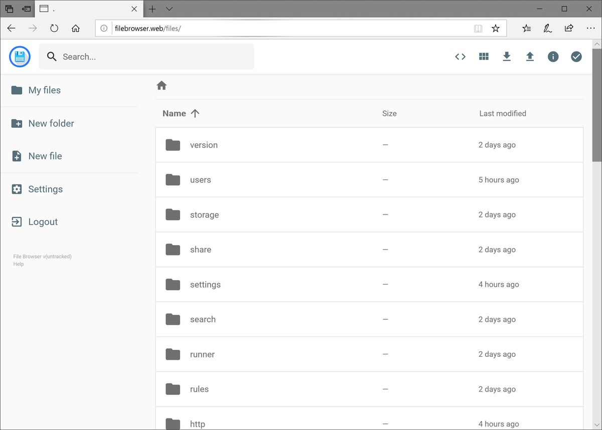 filebrowser.org: App Reviews, Features, Pricing & Download | AlternativeTo