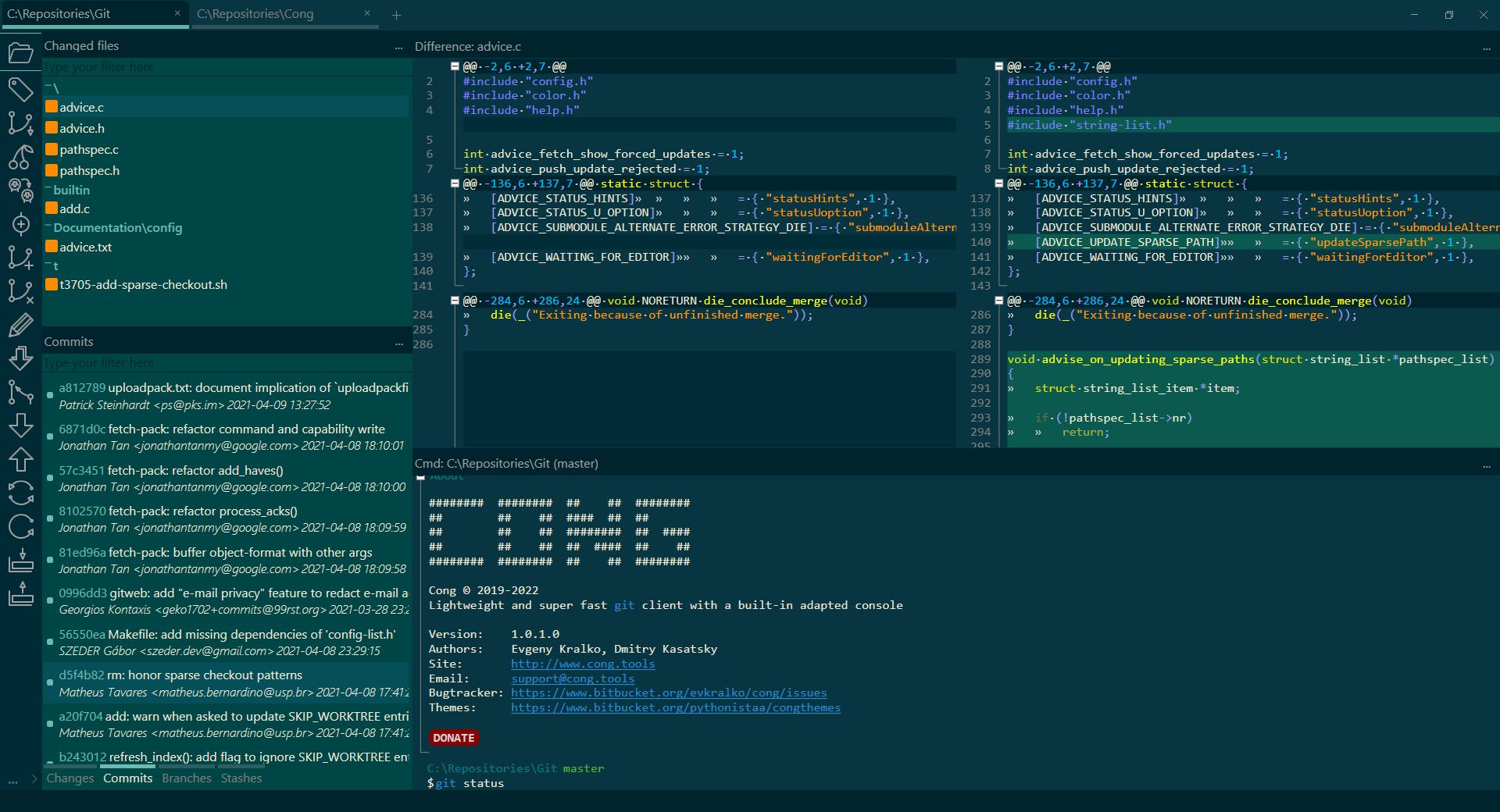 Cong Alternatives: 25+ Git Clients & Similar Apps | AlternativeTo