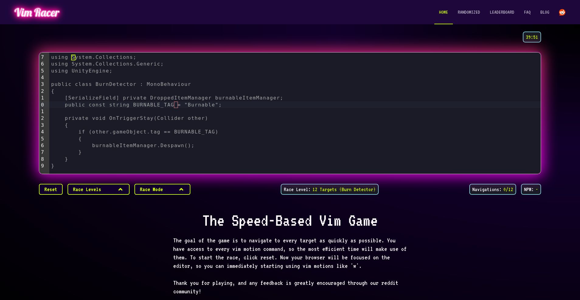 Vim Racer Alternatives and Similar Sites & Apps | AlternativeTo