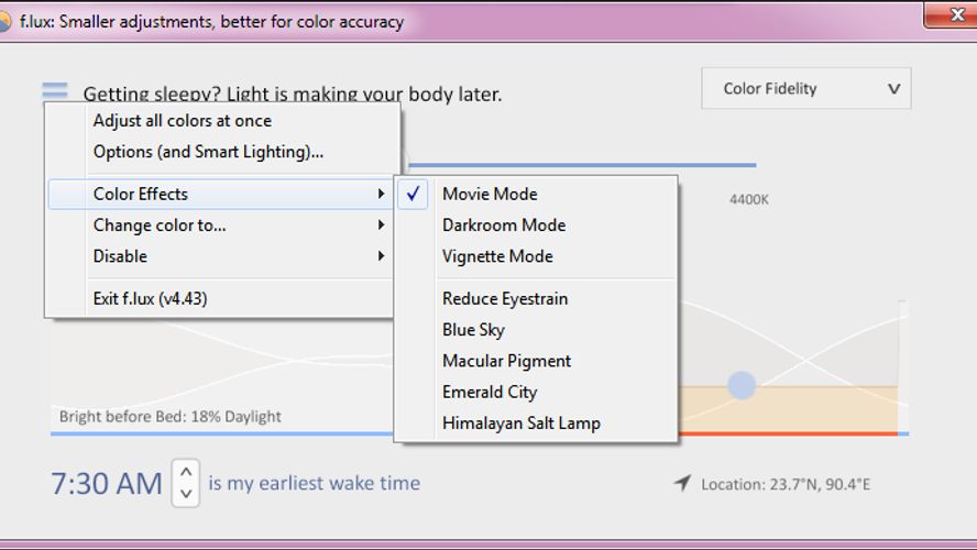 f.lux: Software that makes the color of your computer's display adapt ...