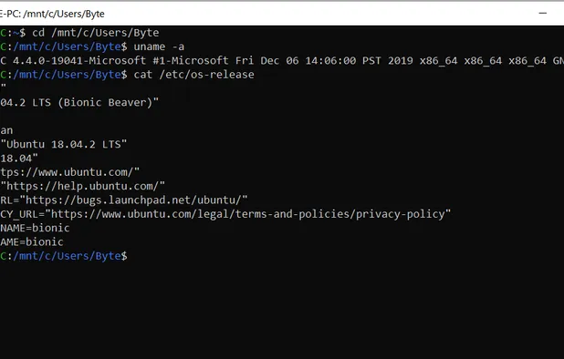 Windows Subsystem for Linux: The Windows Subsystem for Linux (WSL) is a ...