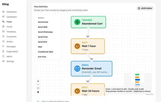 Kling.to: Self-hosted marketing automation for e-commerce. | AlternativeTo