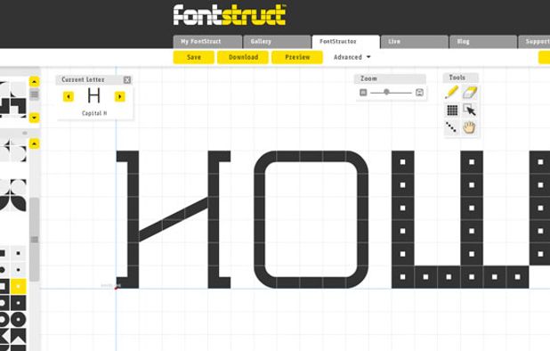 FontStruct: Free font-building tool brought | AlternativeTo