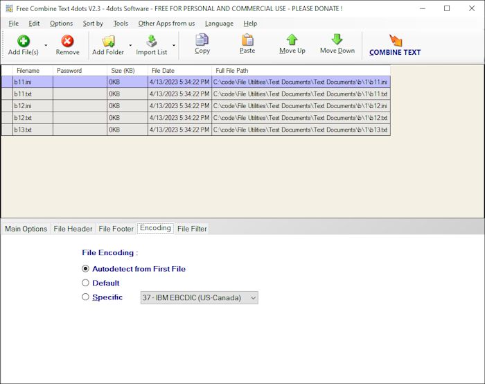 Free Combine Text Files 4dots Do You Want To Combine Text Files Into A Single Alternativeto