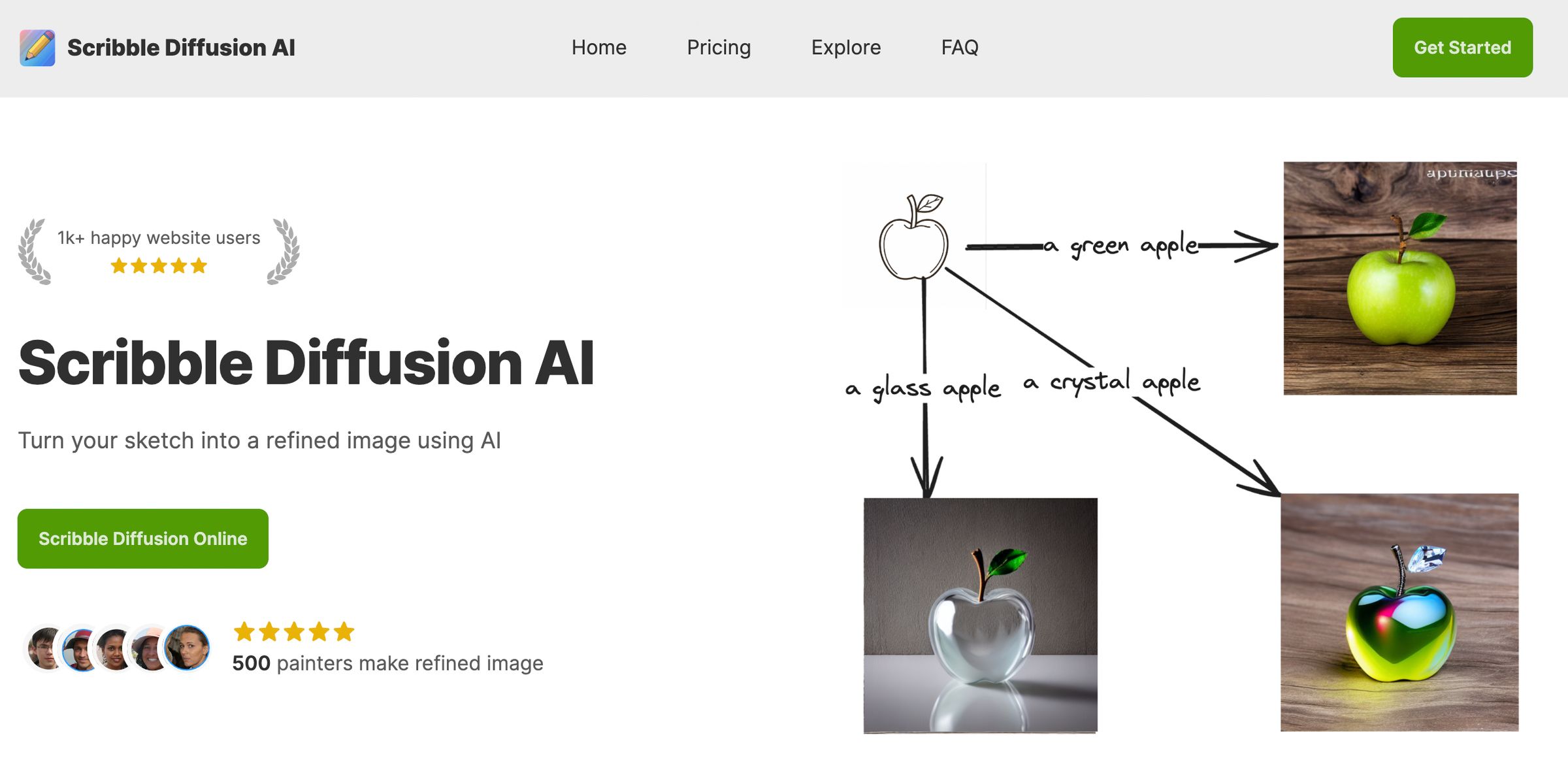Scribble Diffusion AI Alternatives and Similar Sites & Apps | AlternativeTo