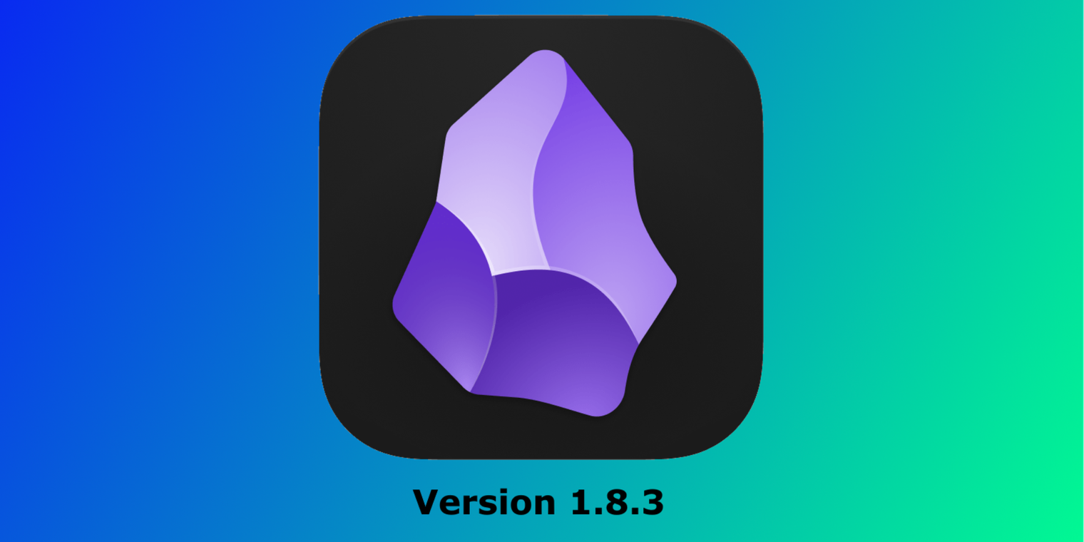 Obsidian 1.8.3 desktop update brings improvements and fixes | AlternativeTo