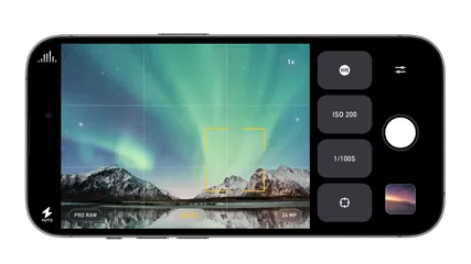 Photon Camera: Photography app for iPhone, offering a minimalist interface with manual ...