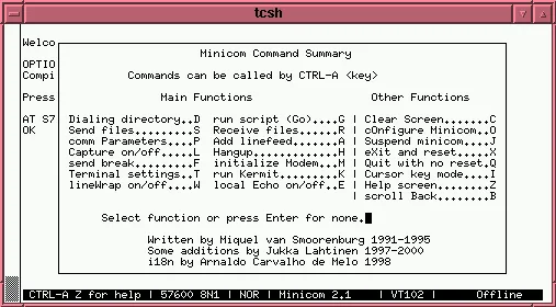 Minicom: Serial communication program | AlternativeTo