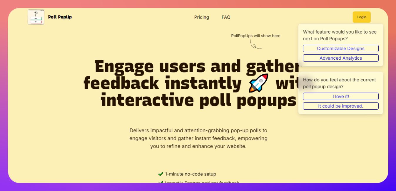 PollPopup Alternatives and Similar Sites & Apps | AlternativeTo