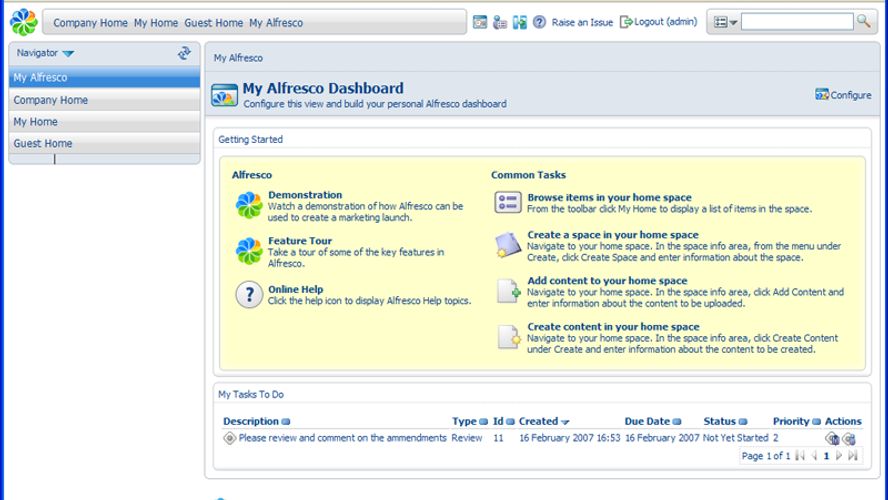 Alfresco Community Edition: Alfresco is the leading open source ...