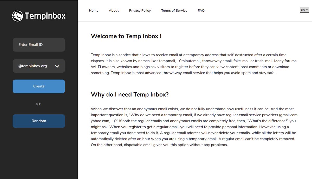 Temp Inbox Alternatives: 25+ Disposable Email Services and similar ...