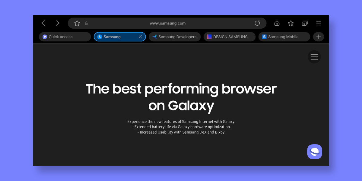 Samsung Internet browser now available on Microsoft Store for all ...