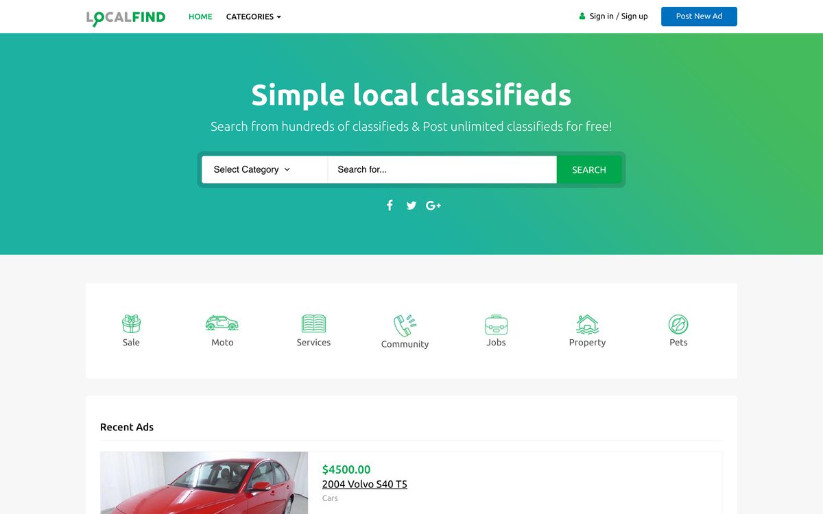 Local Find Alternatives: 25+ Classified Ad and Job Search Services ...