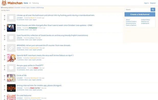 4chan Alternatives: 25+ Imageboards & Similar Websites | AlternativeTo