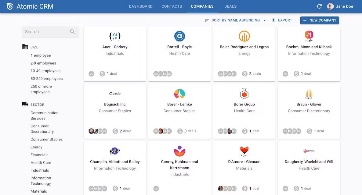Atomic CRM: Open-source toolkit for personalized CRMs tailored to the unique needs of each ...