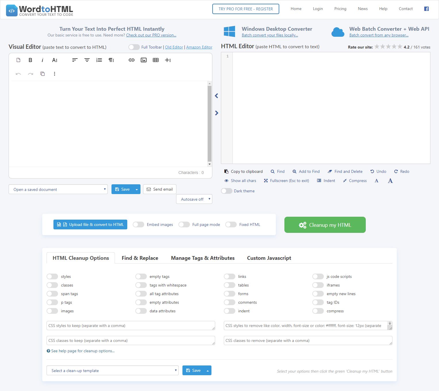 Word To HTML Alternatives and Similar Sites & Apps | AlternativeTo