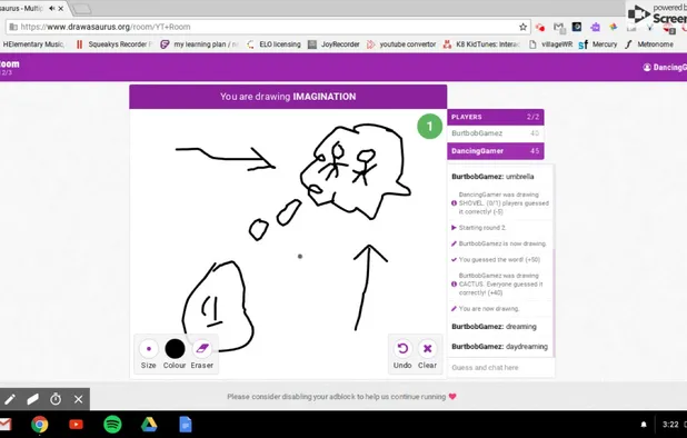Drawasaurus: Online drawing & guessing game you can play with friends ...