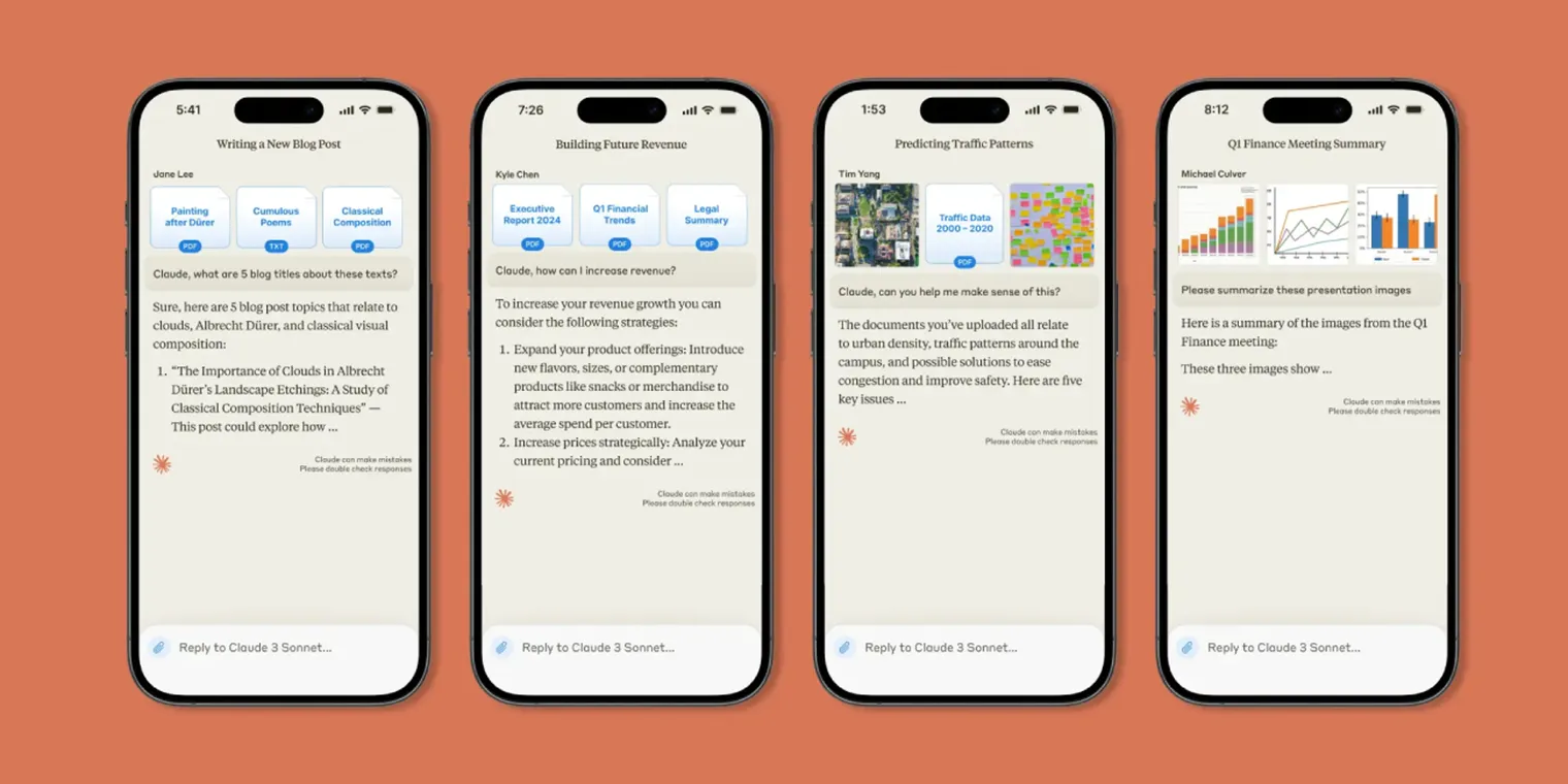 Anthropic launches Claude mobile app for iOS with chatbot and image ...