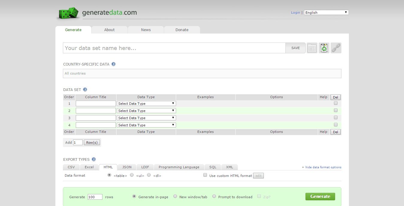 Generate Data Alternatives and Similar Sites & Apps | AlternativeTo