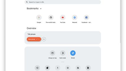 Wexond: Extensible and privacy-focused web browser with beautiful, material design | AlternativeTo