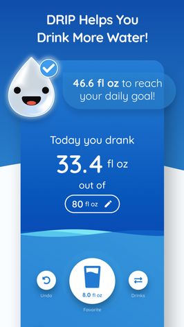 DRIP: Drink Water Reminder: DRIP is your new water drinking companion to help you drink more ...