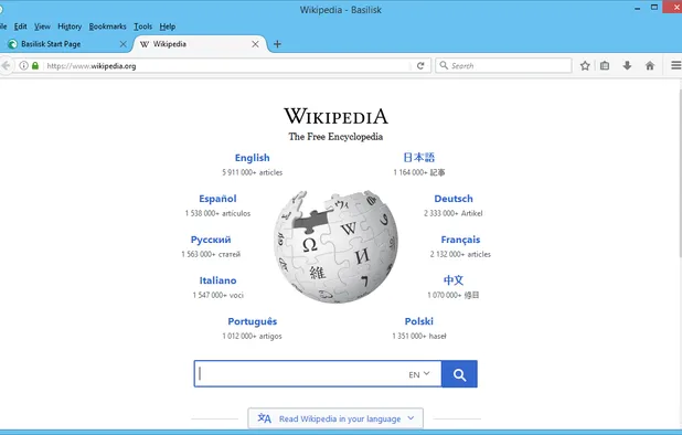 Basilisk: A XUL-based web-browser demonstrating the Unified XUL ...