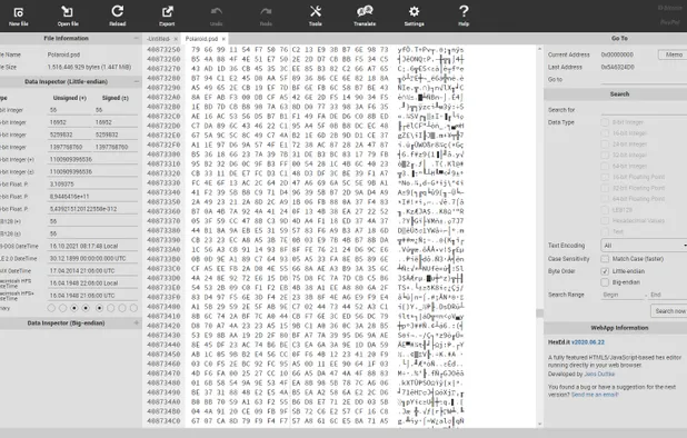 HexEd.it: Free hex editor for all modern operating systems. | AlternativeTo