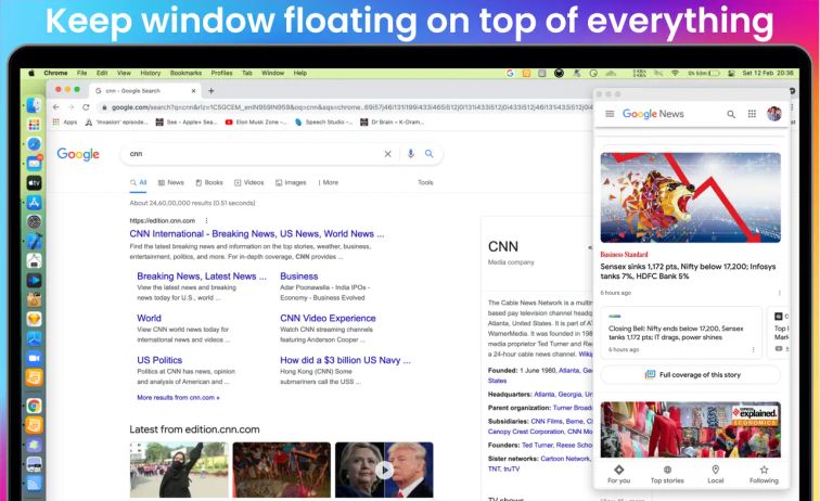 Apps with 'Floating browser' feature | AlternativeTo
