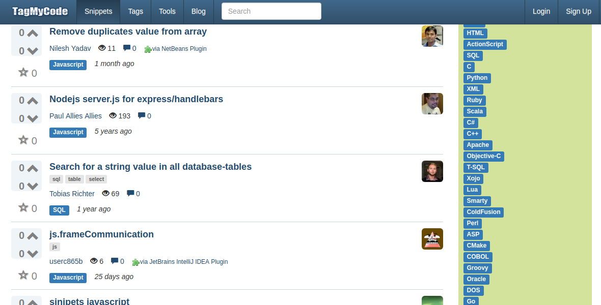 TagMyCode Alternatives: Top 12 Snippets Managers & Similar Websites ...