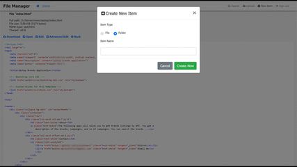 Tiny File Manager: Web based File Manager in PHP, Manage your files ...